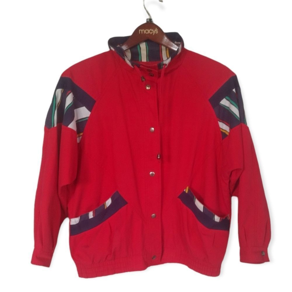 Current Seen Vintage Men's 80s Windbreaker - Gem